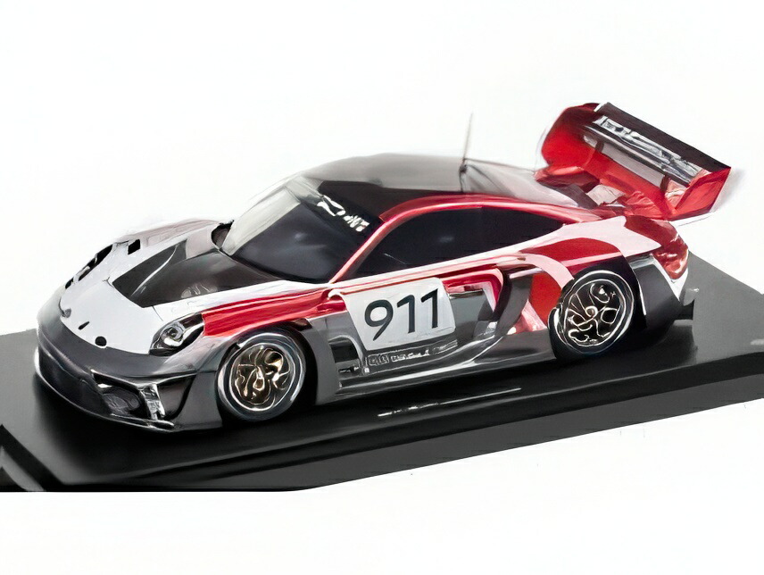 【楽天市場】【予約】2026年発売予定ポルシェ - 911 992 GT3 R N911 レーシングフラハトデザインクーペ2023 ホワイト ...