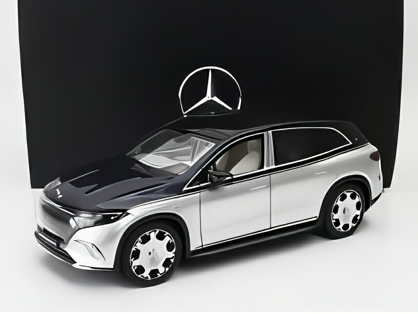 【楽天市場】MERCEDES BENZ マイバッハ EQS 680 (Z296) SUV 2024 シルバー/ブルー/ Norev 1/18 ...