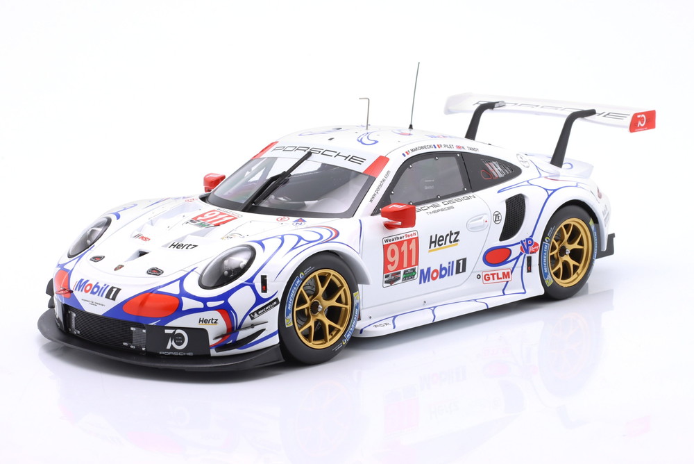 【楽天市場】【予約】PORSCHE 911 991 RSR N911 プチルマン GTLMクラス優勝 2018 パトリックピレ ニックタンディ ...