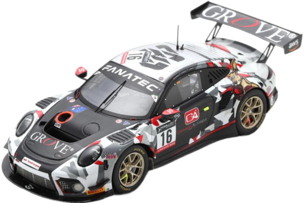 【楽天市場】Porsche 911 991 2 Gt3 R チーム Earl Bamber Motorsport 16 24H スパ 2022 ...