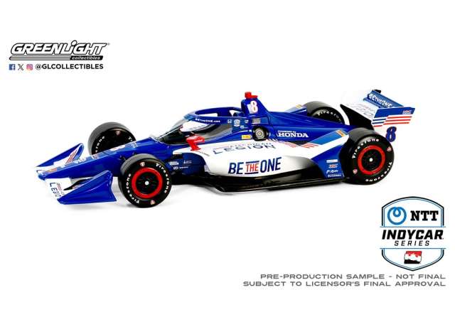 【楽天市場】2024 #8 リナス・ルンドクヴィスト インディカー ブルー/ホワイト Indycar / Greenlight 1/18 ...
