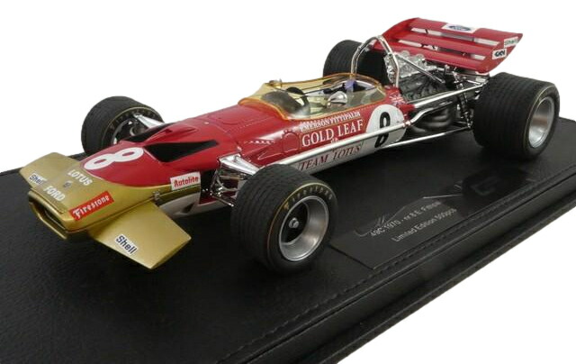 【楽天市場】Lotus 49C 1970年 F1 GP #8 E フィッティパルディ ディスプレイケース付き/ GP Replicas 1/18 ミニカー：ラストホビー