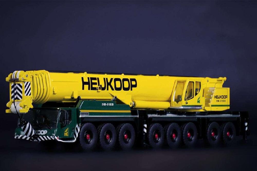 【楽天市場】Heijkoop Liebherr LTM1450-8.1 mboile craneモバイルクレーン /IMC 1/87建設機械 ...