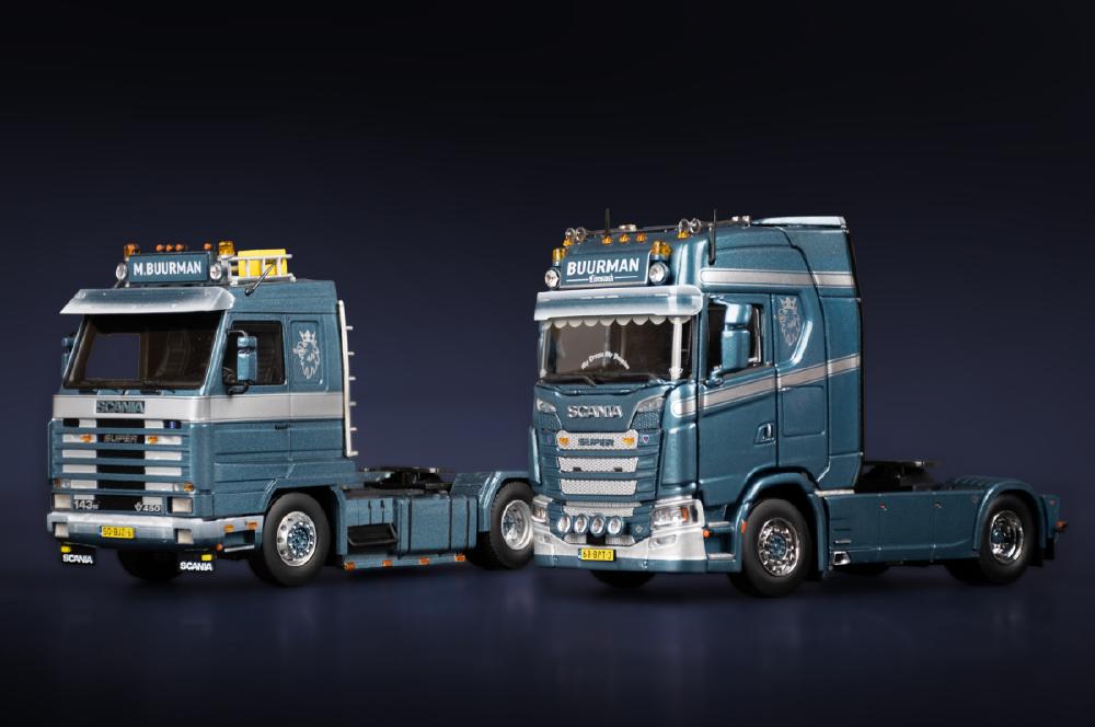 【楽天市場】【予約】2024年発売予定BUURMAN MODEL SET SCANIA 143M STREAMLINE 4X2 AND ...