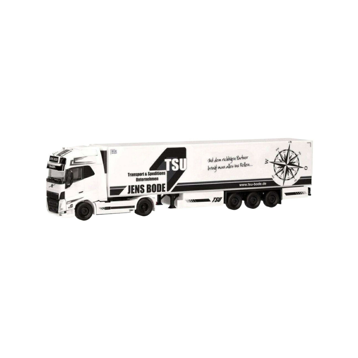 【楽天市場】Herpa TSU Bode Volvo FH Gl. XL 2020 冷蔵セミトレーラー 317528/ Herpa 1/87 ...