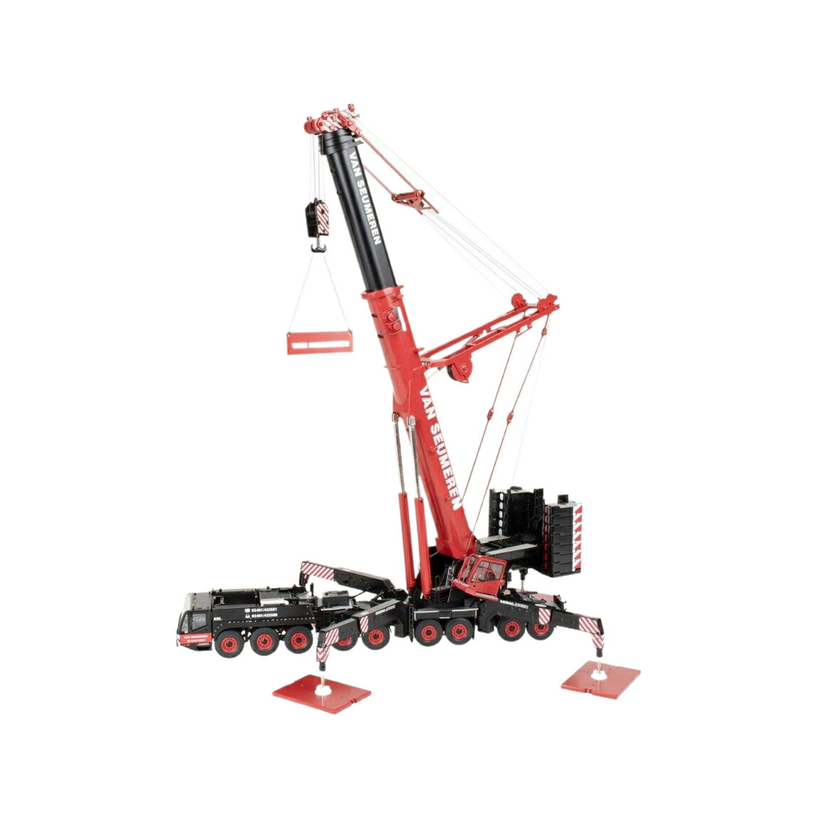 【楽天市場】Van Seumeren Mammoet Demag AC650 crane モバイルクレーン / IMC 1/50 建設機械模型 ...