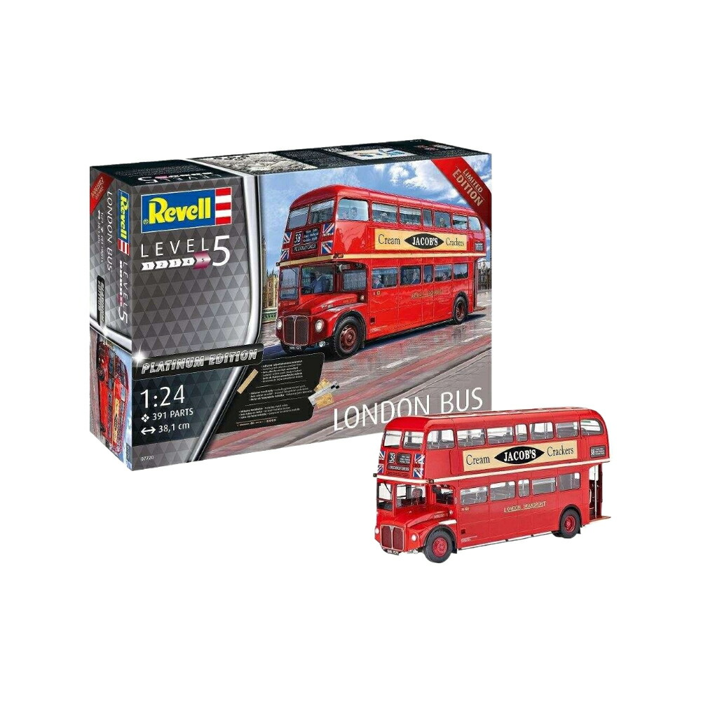 【楽天市場】Limited Edition London Bus Platinum / Revell 模型 モデルキット：ラストホビー