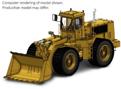 【楽天市場】Cat 988B wheel loader - beadless tires ホイールローダ / CCM 1/48 建設機械模型 ...