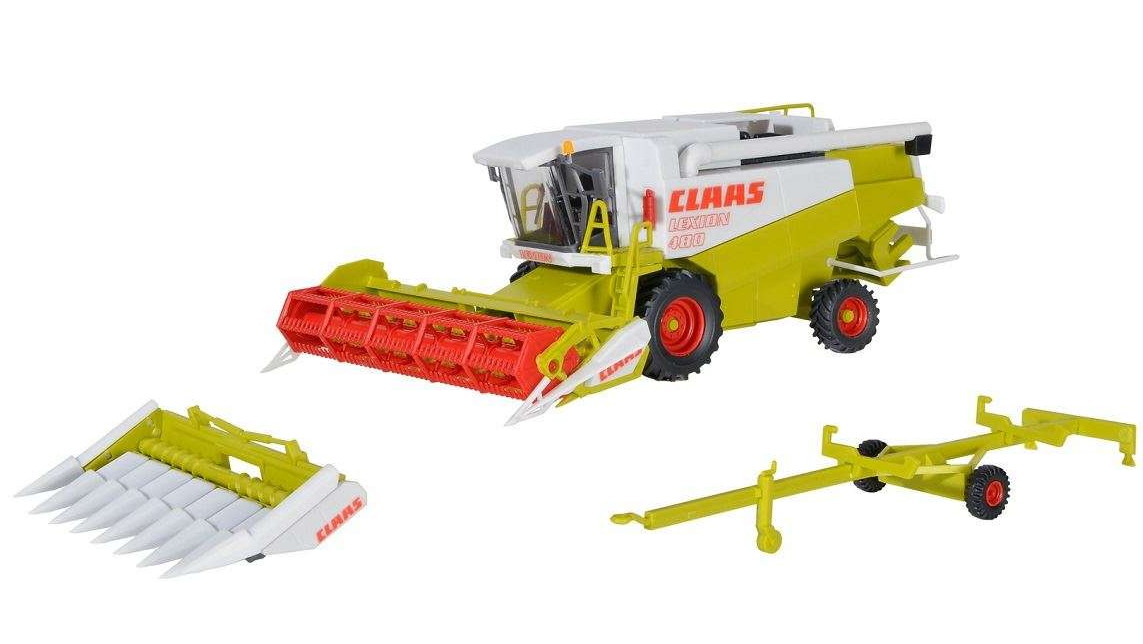【楽天市場】Kibri Claas combine harvester with cutting and maize header 12263 ...