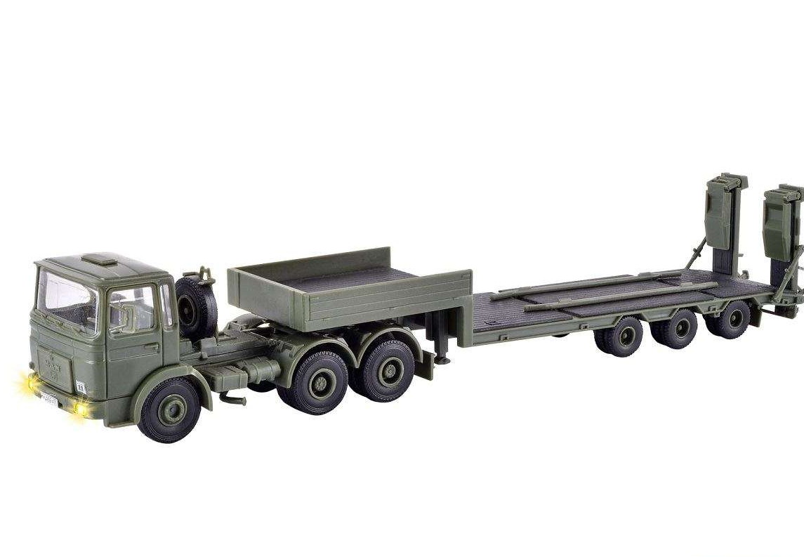 【楽天市場】Kibri Bundeswehr MAN low loader trailer 18024 1/87 模型：ラストホビー