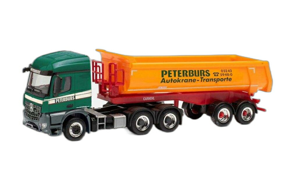 【楽天市場】Peterburs Mercedes Benz Arocs ラウンド/ Herpa 1/87 模型 ミニカー：ラストホビー
