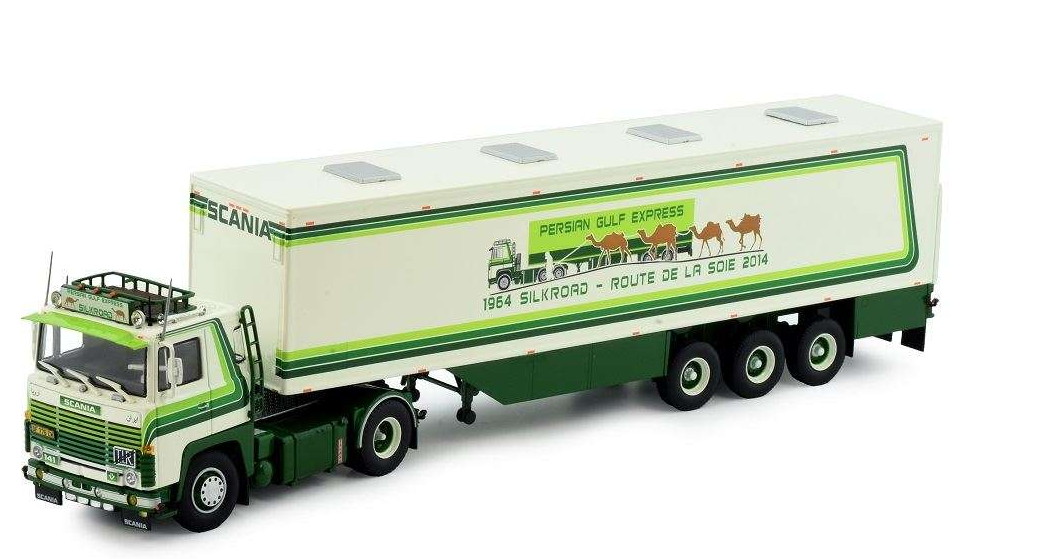 【楽天市場】Daniel Morin Persian Gulf Express Scania 141 3 Axle box trailer ...