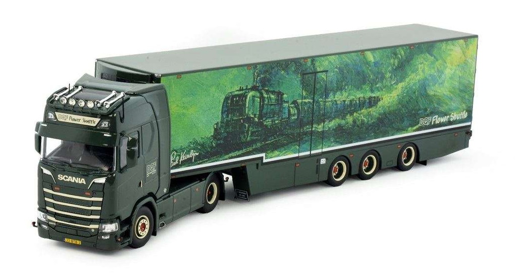 【楽天市場】DQF Scania Next Gen S530-V8 Highline reefer semitrailer 84409 ...