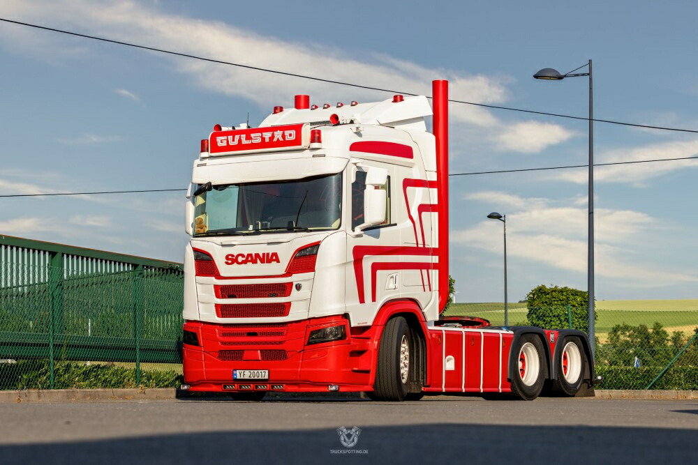 【楽天市場】【予約】2024年発売予定Gulstad A/S Scania Next Gen R-serie 6x2 sleepas trekker トラック トラクタ /TEKNO 1/50 ...