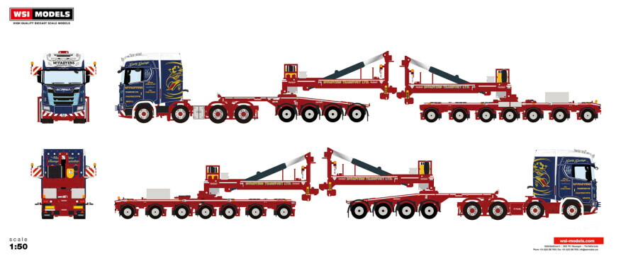 【楽天市場】【予約】10-12月以降発売予定MCFADYENS; SCANIAスカニア S HIGHLINE CS20H 8X4 WIND ...