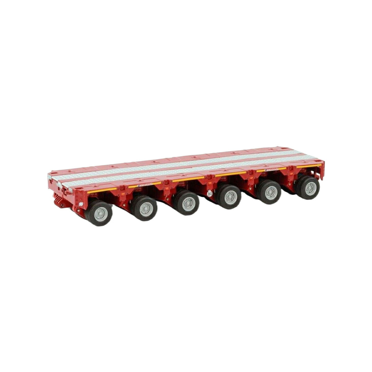 【楽天市場】Premium Line Scheuerle Inter Combi 6axle red トレーラー / WSI 1/50 建設機械模型 工事車両：ラストホビー