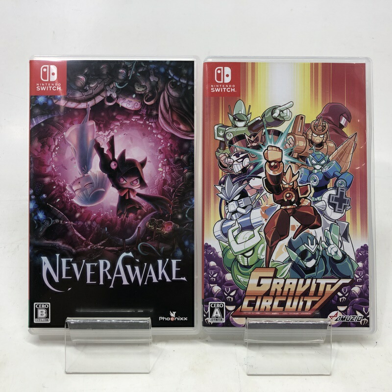 【楽天市場】〇 Nintendo Switch ソフト NEVER AWAKE GRAVITY CIRCUIT 2本セット スイッチソフト ...