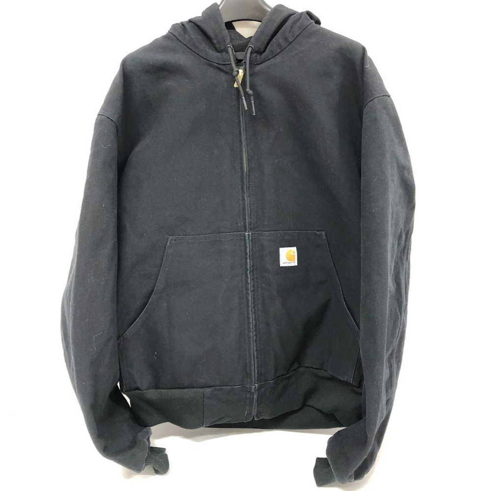 【楽天市場】【中古】 CARHARTT ACTIVE JACKET J131カーハートアクティブジャケット size L BLK ...