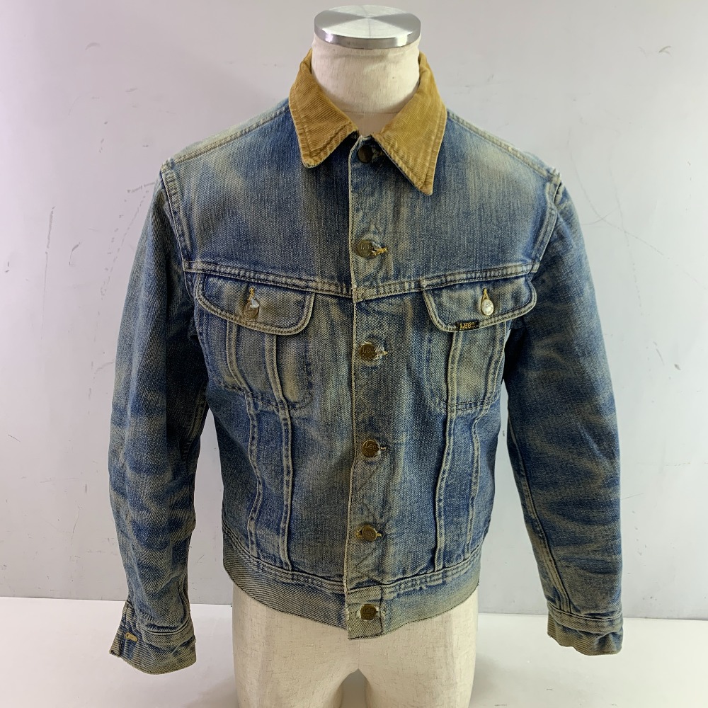 【楽天市場】04w5738 ※【中古】Lee リー デニムジャケット Storm Rider ストームライダー Gジャン ブランケット 裏地 ...