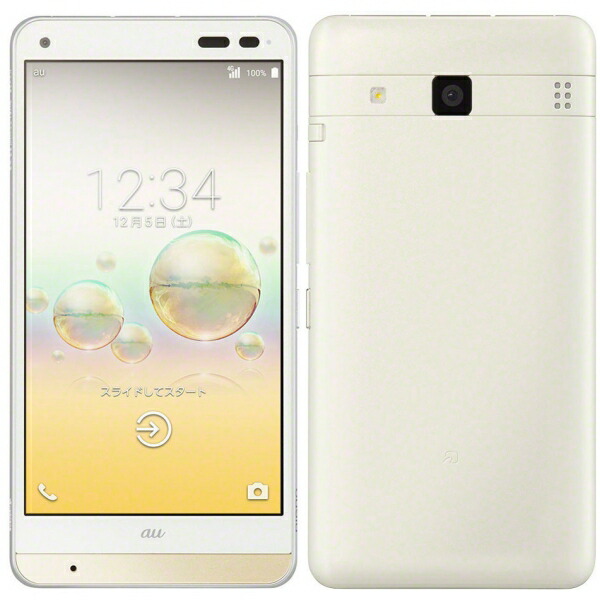 【楽天市場】【中古】(並品) au KYOCERA DIGNO rafre 16GB カシミアホワイト KYV36【安心保証90日/赤ロム ...