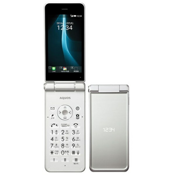 【楽天市場】【中古】(良品) SoftBank SHARP AQUOS ケータイ2 601SH 8GB ホワイト 601SH【安心保証90日 ...