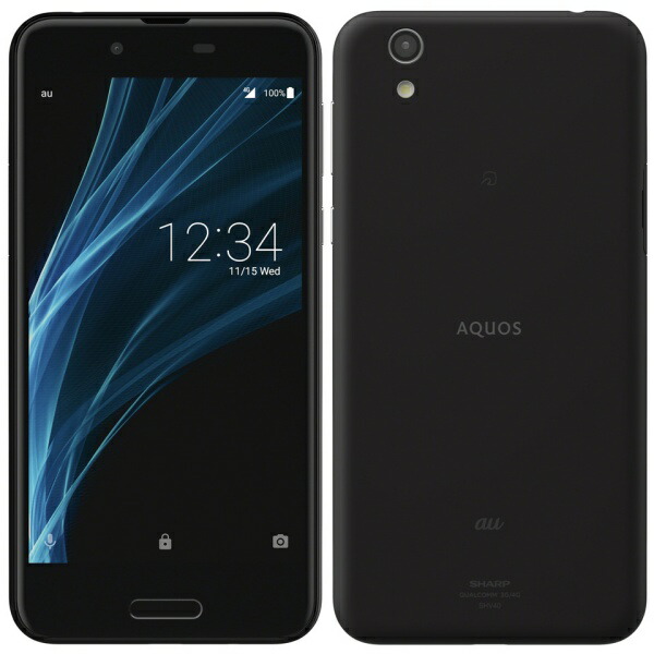 【楽天市場】【中古】(良品) au SHARP AQUOS sense SHV40 32GB ベルベットブラック SHV40【安心保証90日 ...