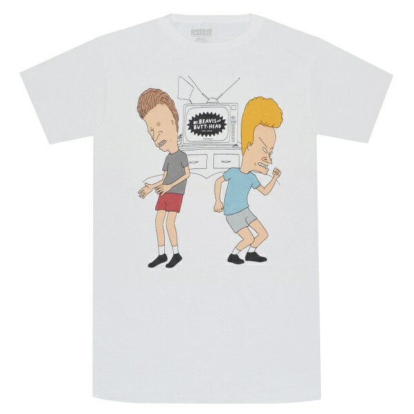 【楽天市場】BEAVIS AND BUTT-HEAD ビーバスアンドバットヘッド Dancing Tシャツ：GEEKHEAD