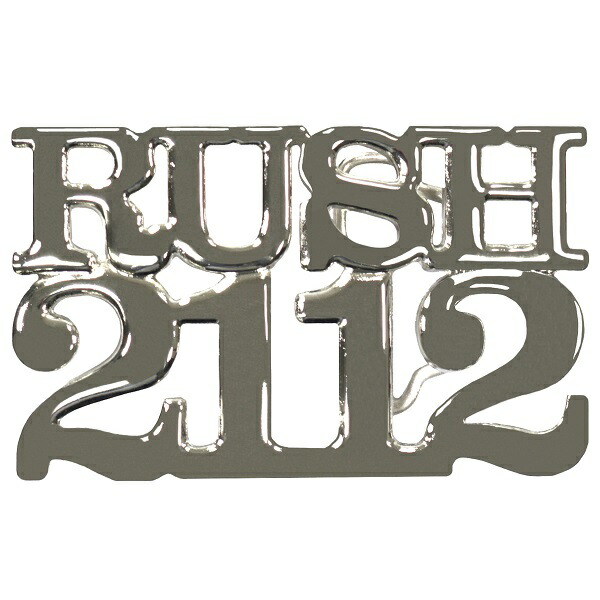 【楽天市場】RUSH ラッシュ 2112 Logo ベルトバックル：GEEKHEAD
