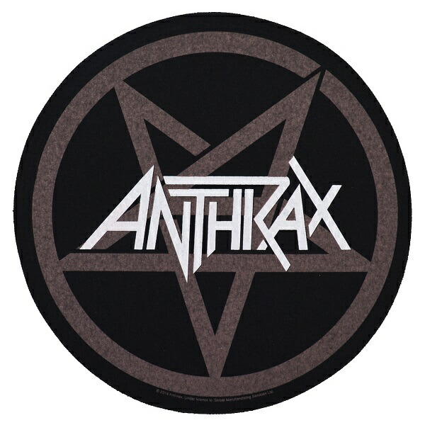 【楽天市場】ANTHRAX アンスラックス Pentathrax バックパッチ：GEEKHEAD