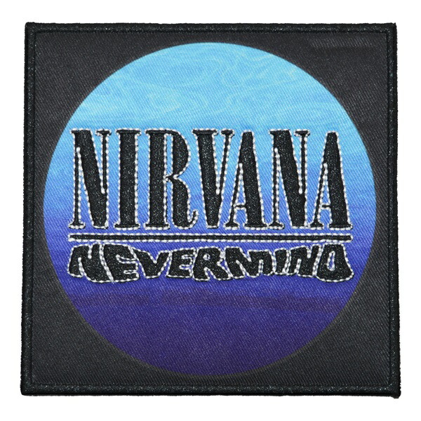 【楽天市場】NIRVANA ニルヴァーナ Nevermind Wavy Logo Patch ワッペン：GEEKHEAD