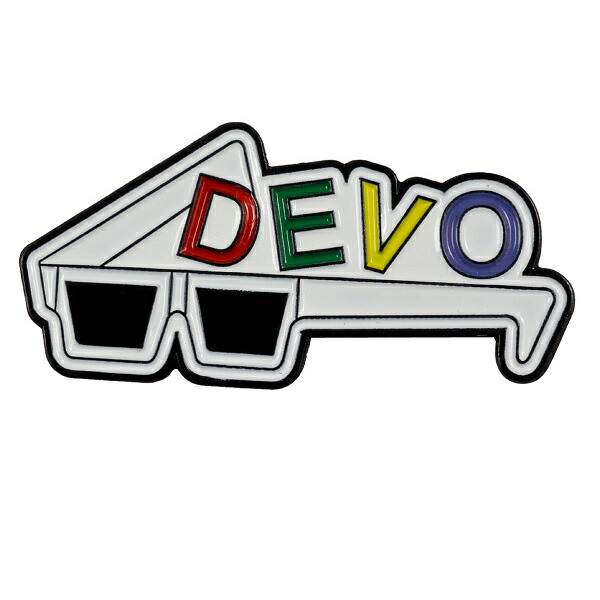 【楽天市場】DEVO ディーヴォ 3D Glasses ピンバッジ：GEEKHEAD