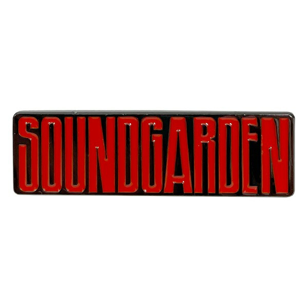 【楽天市場】SOUNDGARDEN サウンドガーデン Logo ピンバッジ：GEEKHEAD