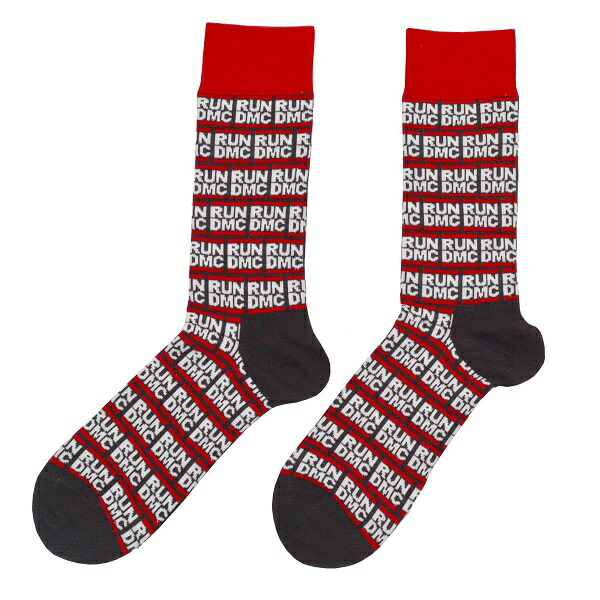 【楽天市場】RUN DMC ランディーエムシー All Over Logo ソックス：GEEKHEAD