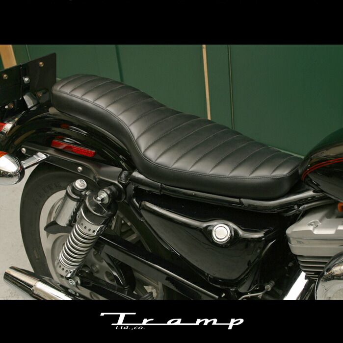 【楽天市場】TRAMP CYCLE トランプサイクル / コブラシート ステッチタイプ 【TSE-002】スポーツスター 1997年～2003 ...