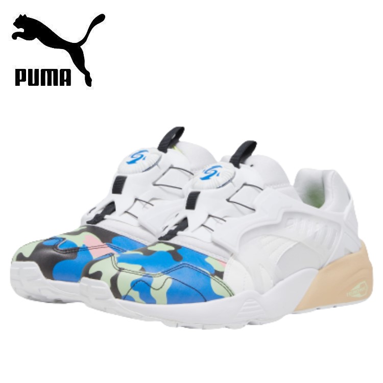 【楽天市場】【20日限定抽選でPバック】PUMA プーマ メンズ ディスクブレイズ ジャングルカモ 393181 ローカット スニーカー 靴 ...