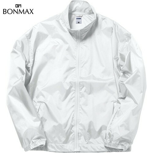 【楽天市場】【BONMAX】ボンマックス MJ0063-15 イベントブルゾン[ホワイト][裏地無し][ジャケット/ブルゾン/スタッフジャンパー/イベント/催事/かぶせポケット/裾脇ゴム ...