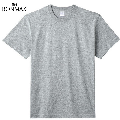 【楽天市場】【BONMAX】ボンマックス MS1161-2 5.6オンス ハイグレードコットン[ミックスグレー][Tシャツ/半袖/半そで/クルーネック/カジュアル/トレーニング/練習/部活 ...