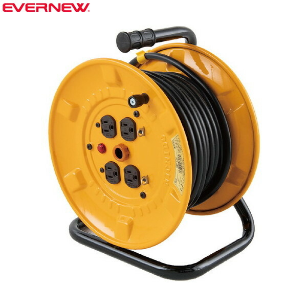 【楽天市場】 送料無料 【EVERNEW】エバニュー EKA965 コードリール20コード長さ20m/3芯4口/コードリール【RCP】：トランスポーツ