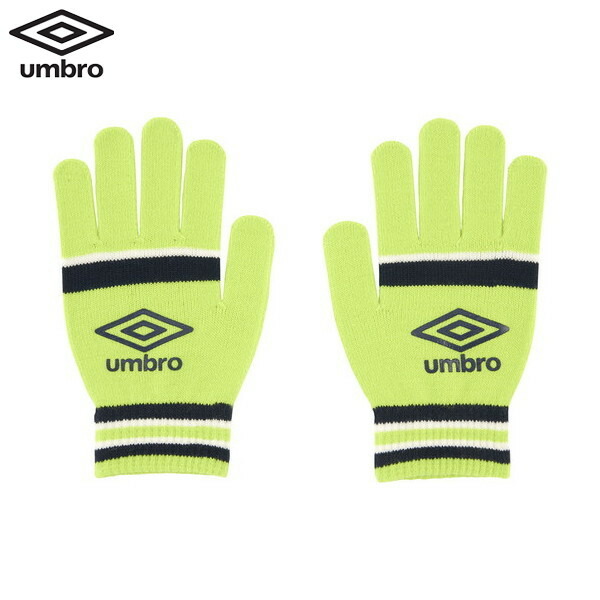 【楽天市場】【UMBRO】アンブロ UUAWJD54-LMNV ニットグローブ[ライム/ネイビー]ユニセックス/サッカー/手袋/てぶくろ/防寒 ...