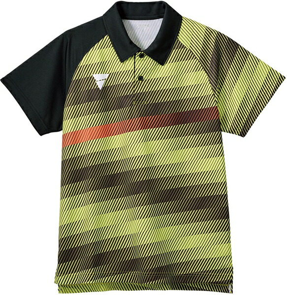 【楽天市場】 送料無料 【VICTAS】ヴィクタス 512303-3000 V-GS305 [イエロー] 【卓球用品】ゲームシャツ ...