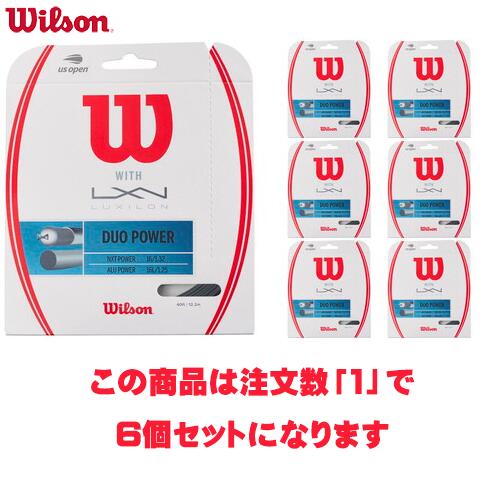 【楽天市場】 送料無料 【WILSON】ウイルソン WRZ949710 DUO POWER ALU P 125 & NXT P 16【※受注 ...