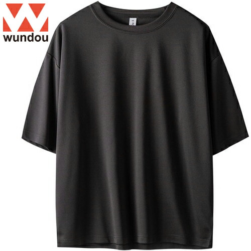 【楽天市場】【wundou】ウンドウ P321-0034 スリートTシャツ[ブラック][Tシャツ/半袖/半そで/インナー/トレーニング/練習/クラブ/部活]【RCP】：トランスポーツ