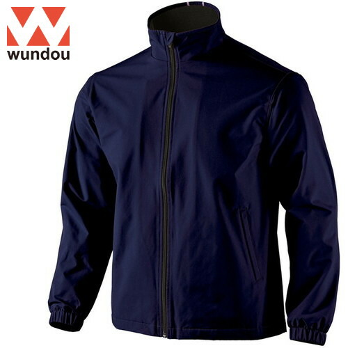 【楽天市場】 送料無料 【wundou】ウンドウ P6600-0001 ウインドブレーカージャケット[ネイビー][ジャケット/ジャンパー/ウインドブレーカー/トレーニング/練習/部活/遠征 ...