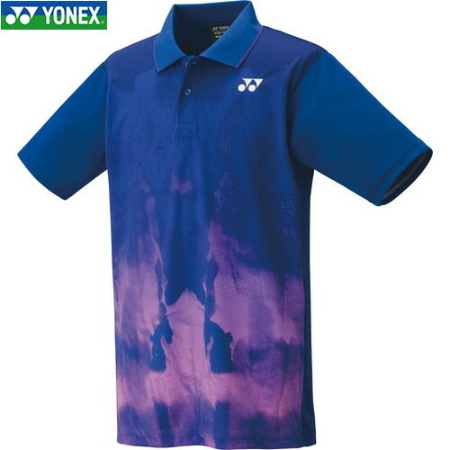 【楽天市場】 送料無料 【YONEX】ヨネックス 10610-472 ユニゲームシャツ[ミッドナイトネイビー][ユニセックス/男女兼用/テニス/バドミントン/半袖/半そで/ポロシャツ/襟付き ...