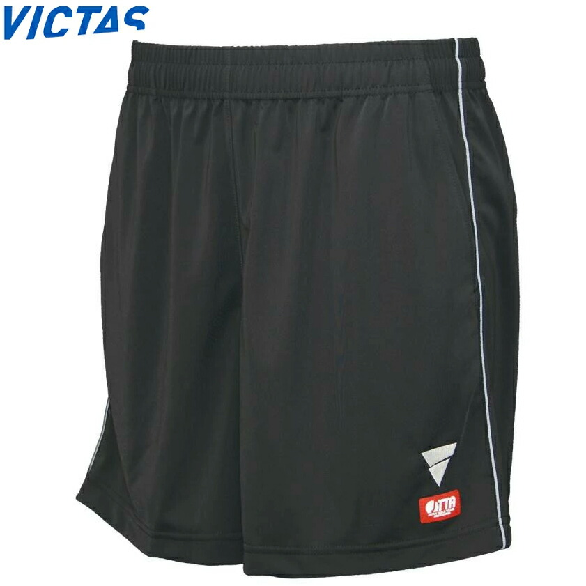 【楽天市場】★在庫あり即納★送料無料★特価/在庫処分35％OFFセール★【VICTAS】ヴィクタス 420513 VKシルキーパンツ(男女兼用)[ブラック] 日本卓球協会公認/JTTAマーク ...