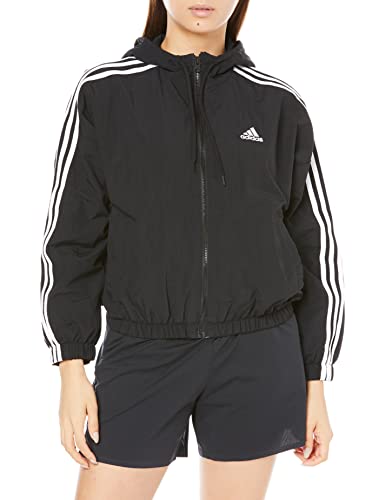 【楽天市場】【ポイント10倍★ お買い物マラソン限定 】[アディダス] エッセンシャルズ 3ストライプス ウーブン ウインドブレーカー ...