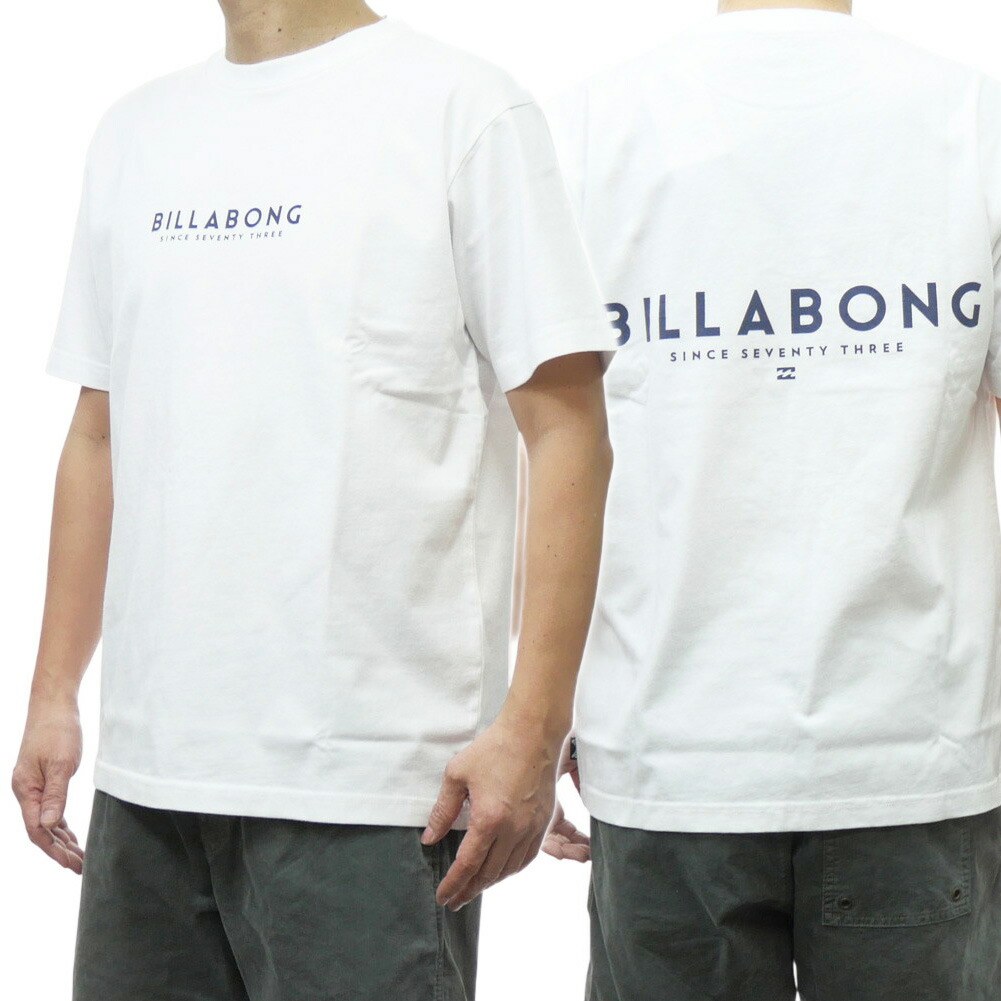 【楽天市場】BILLABONG ビラボン クルーネック Tシャツ BF011206 UNITY 73 半袖 サーフ 海 ブランド ロゴ ...