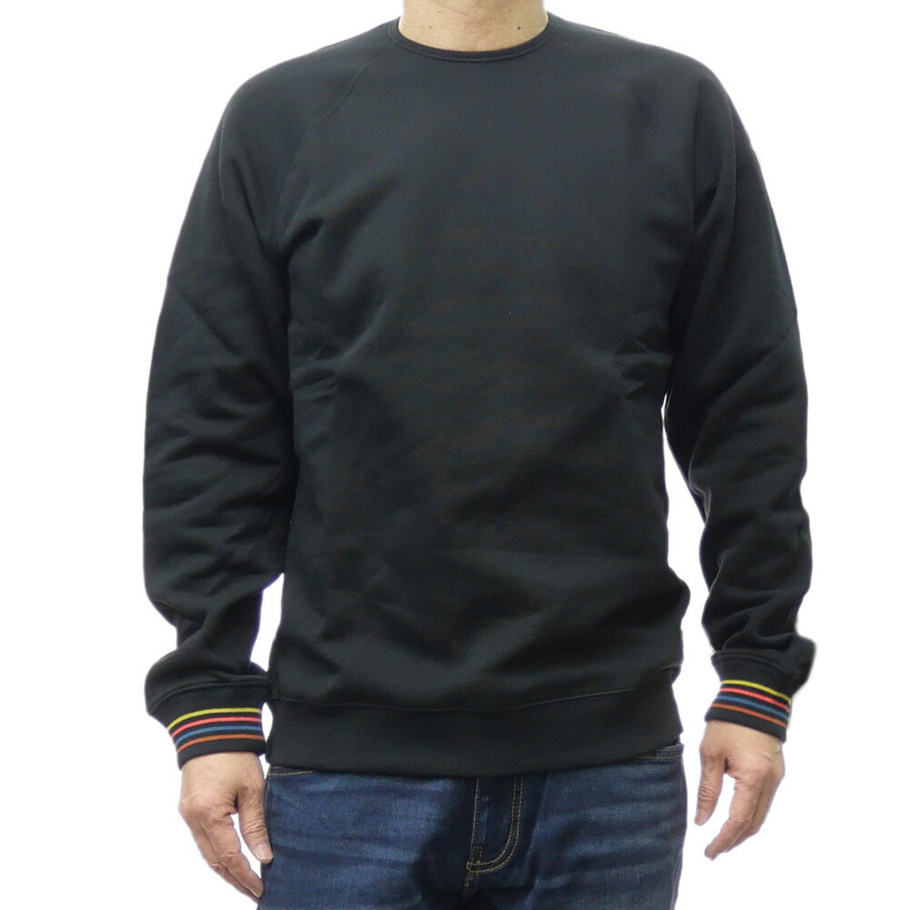 【楽天市場】PAUL SMITH ポールスミス メンズトレーナー M1A 2990M AU807B ブラック 定番人気商品：TRE STYLE