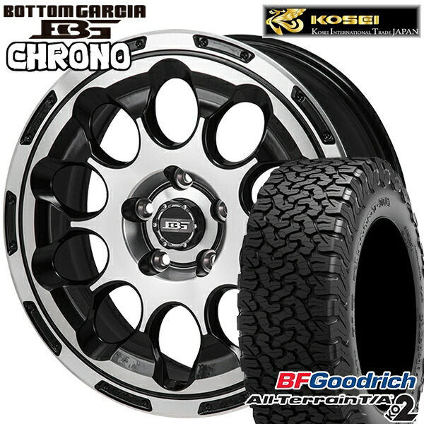 【楽天市場】【取付対象】225/65R17 107/103S RBL BFグッドリッチ オールテレーン T/A KO2 コーセイ ボトム ...