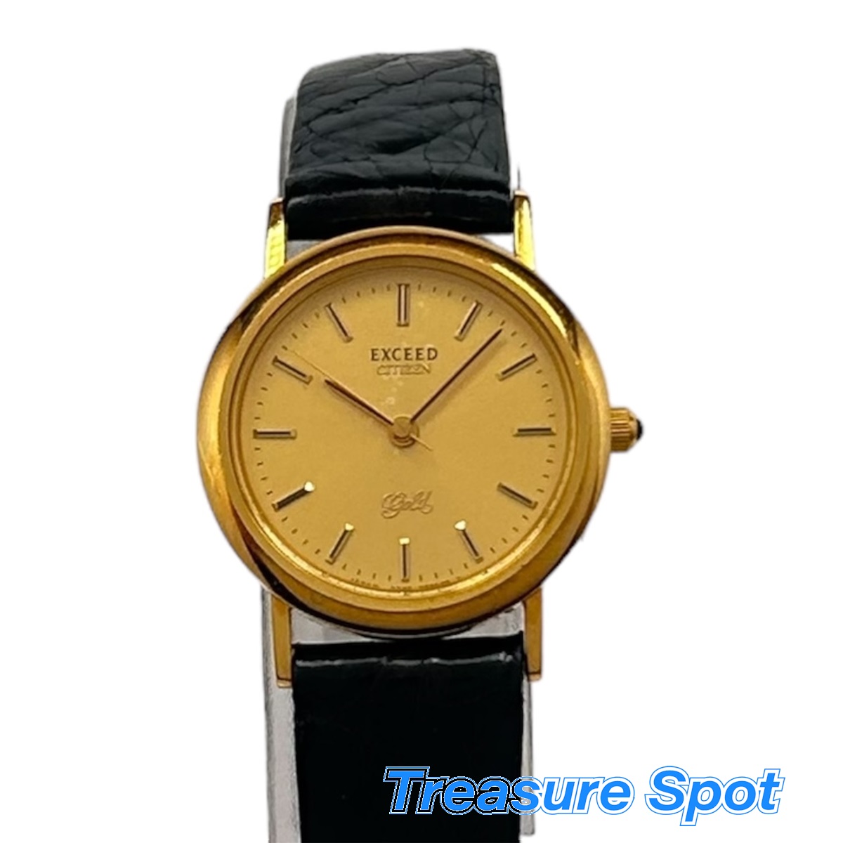 【楽天市場】シチズン CITIZEN エクシード EXCEED 3330−H04970 YG イエローゴールド Qz レディース 【トレジャー ...